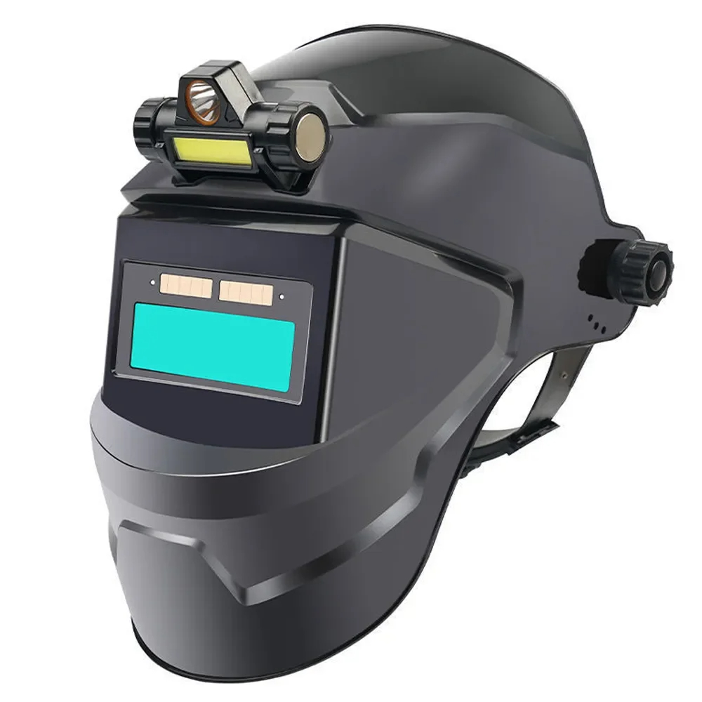 Jual Helm Las Otomatis True Color + Lampu LED Topeng Kedok Safety ...