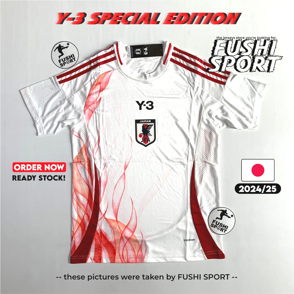 Jual Jersey Baju Bola Jepang Special Api Putih 2024 2025 New Grade Ori ...