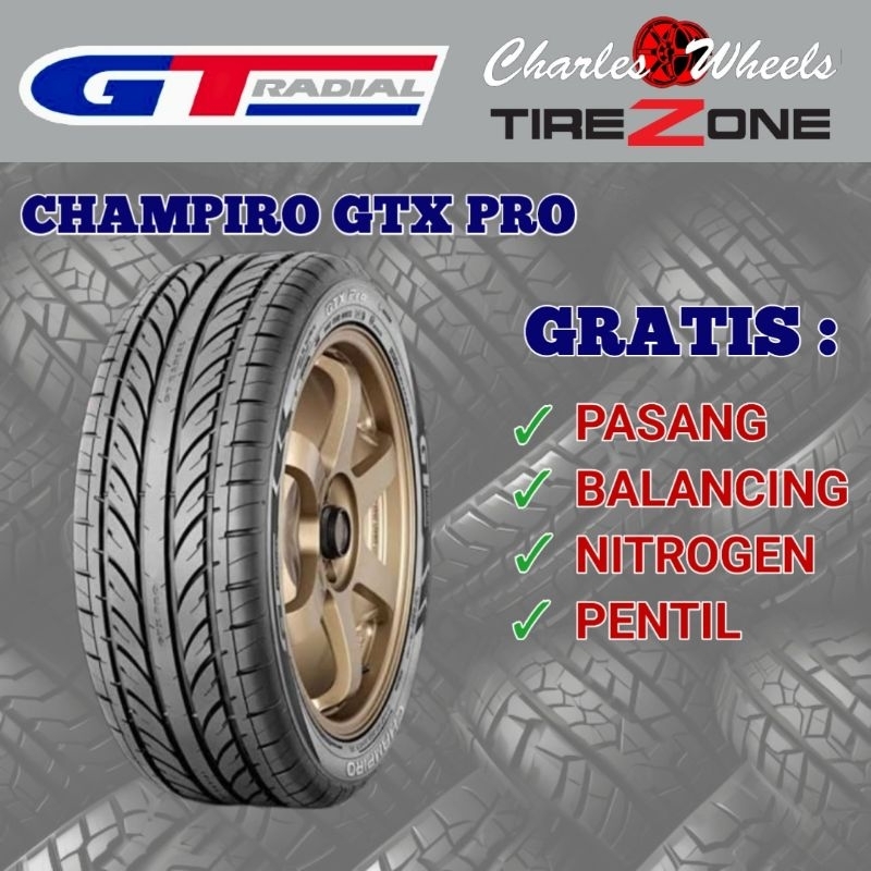 Jual BAN BARU 205/55 R16 GT CHAMPIRO GTX PRO | Shopee Indonesia