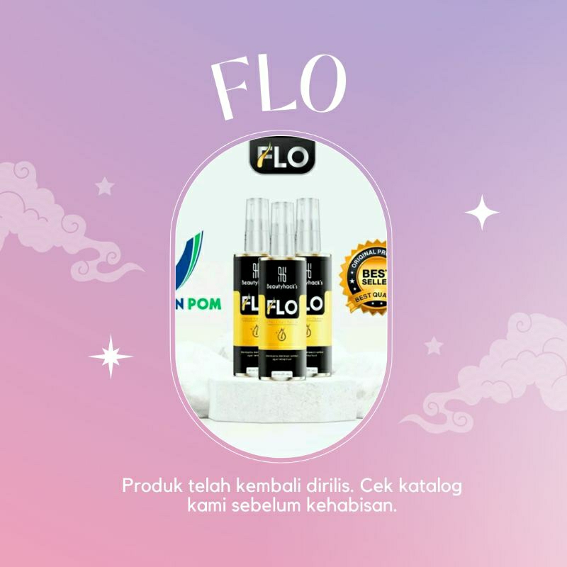 Jual Flo Hair Tonic resmi BPOM Penumbuh Rambut Kebotakan Dini Original ...
