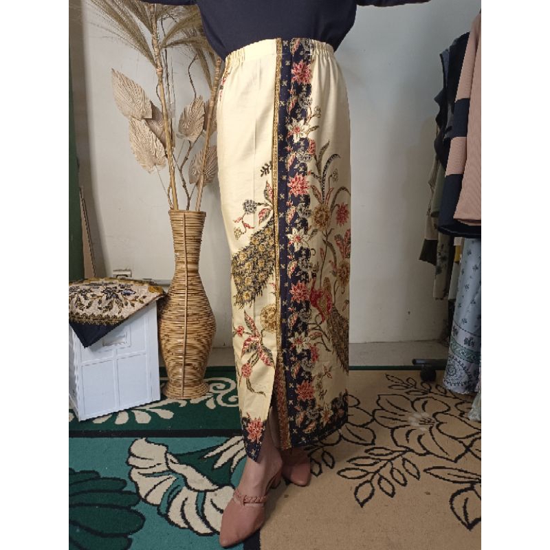 Jual Rok span batik FURING Merak bawahan kebaya rok batik kondangan ...