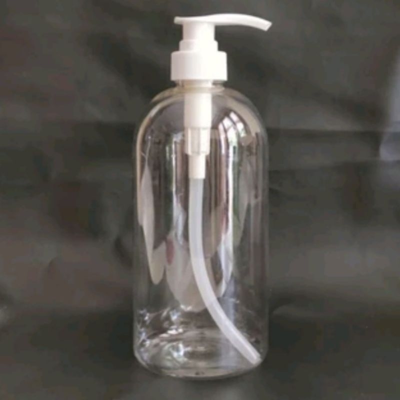 Jual Botol Pump 1 Liter / Botol 1000ml Clear Tutup Pump Lotion Bening | Shopee Indonesia