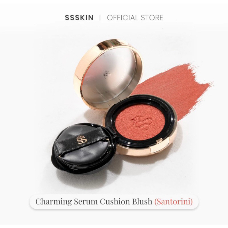 Jual [New] SS Skin Shella Saukia Charming Serum Cushion Blush Santorini ...