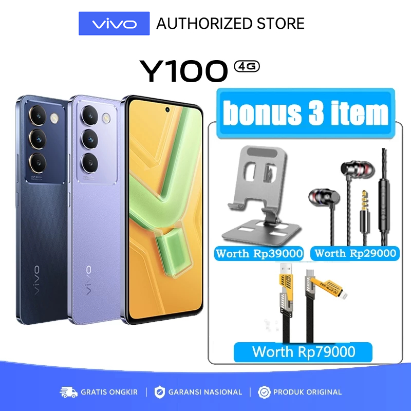 Jual vivo Y100 4G - Magical Color Changing, 80W FlashCharge, AMOLED ...