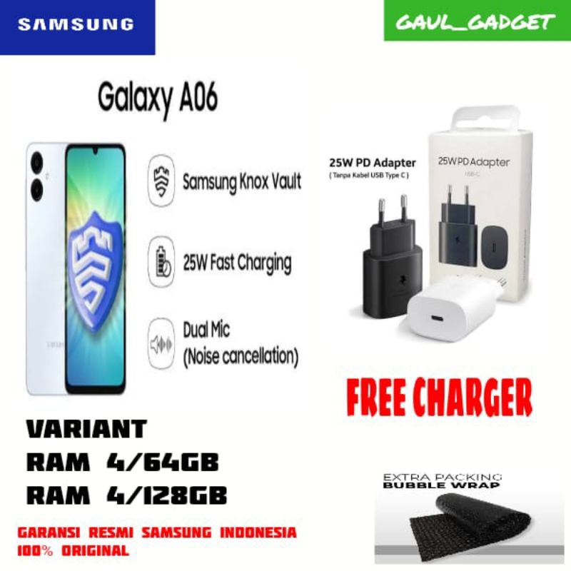Jual SAMSUNG GALAXY A06 6/128 5G SAMSUNG GALAXY A06 6/128 SAMSUNG GALAXY A06 4/128 SAMSUNG ...
