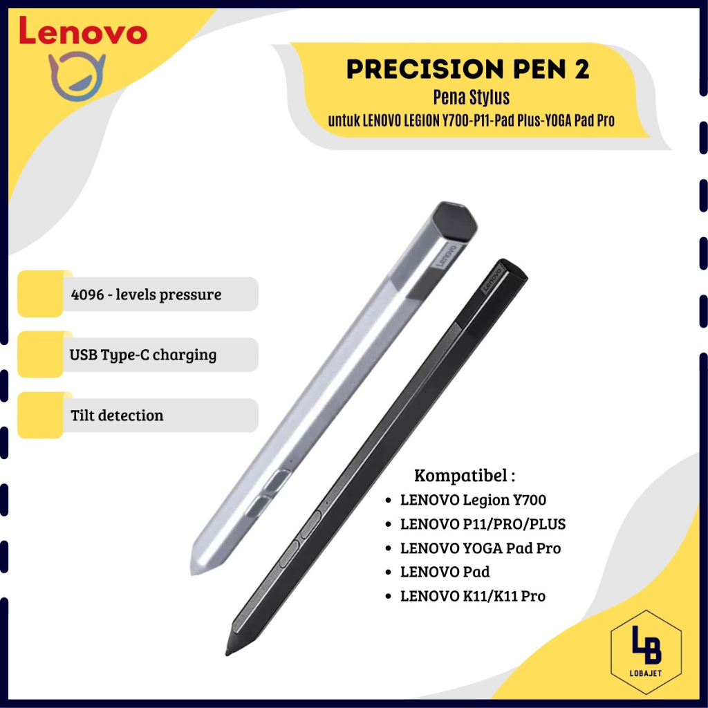Jual LENOVO XIAOXIN Precision Pen 2 - 4096-Level Stylus Pen - LP-151 ...