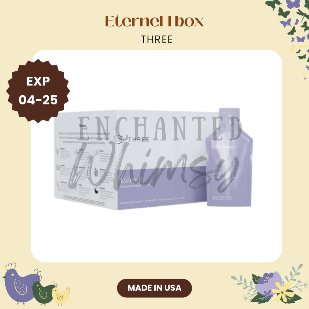 Jual Eternel Three III Antioxidant Super Blend Polyphenol coQ10 1 box ...