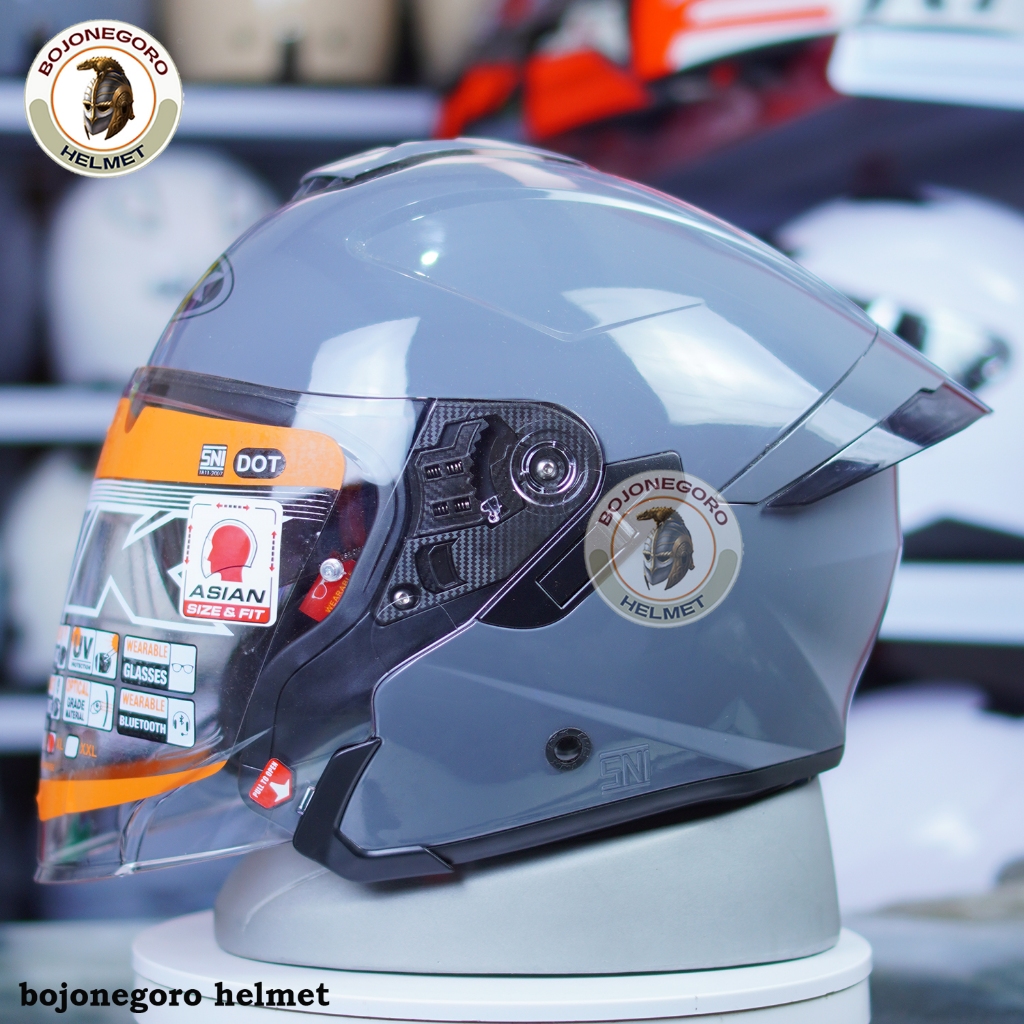 Jual HELM INK TERRA 2 MATCHA GREEN ORIGINAL DOT SNI | Shopee Indonesia