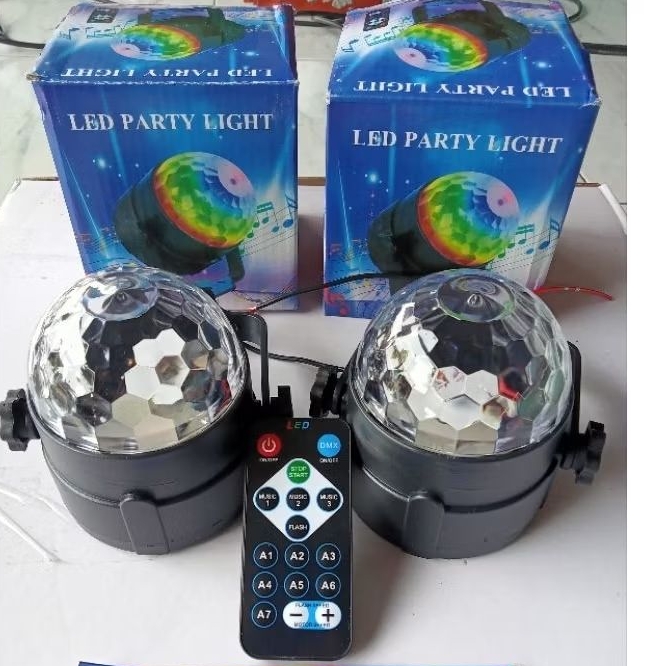 Jual LAMPU DISCO MOBIL/BUS RGB 12V/24V | Shopee Indonesia