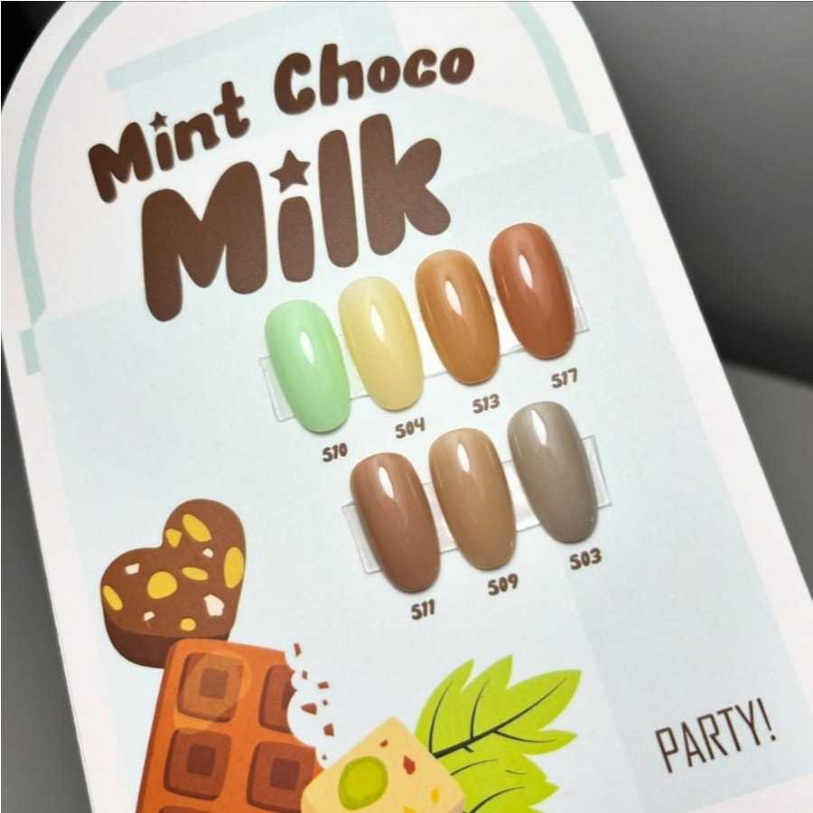 Jual PARTY! GEL POLISH SERIES MINT CHOCO MILK GEL POLISH HALAL MADE IN ...