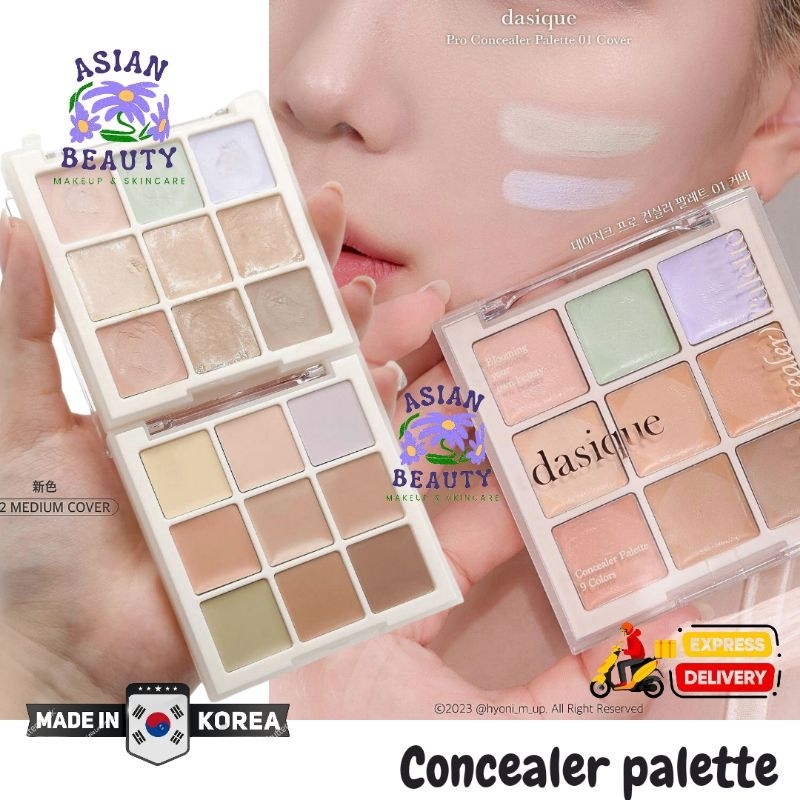 Jual [100% ORI] concealer KOREA DASIQUE pro concealer palette | Shopee ...