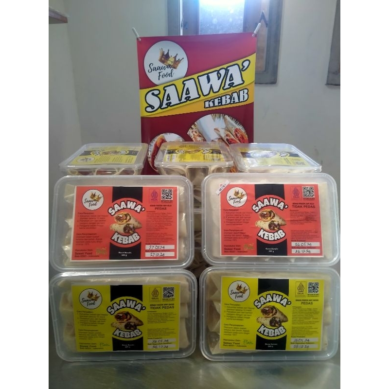 Jual kebab daging frozen merk saawa' food frozen food | Shopee Indonesia