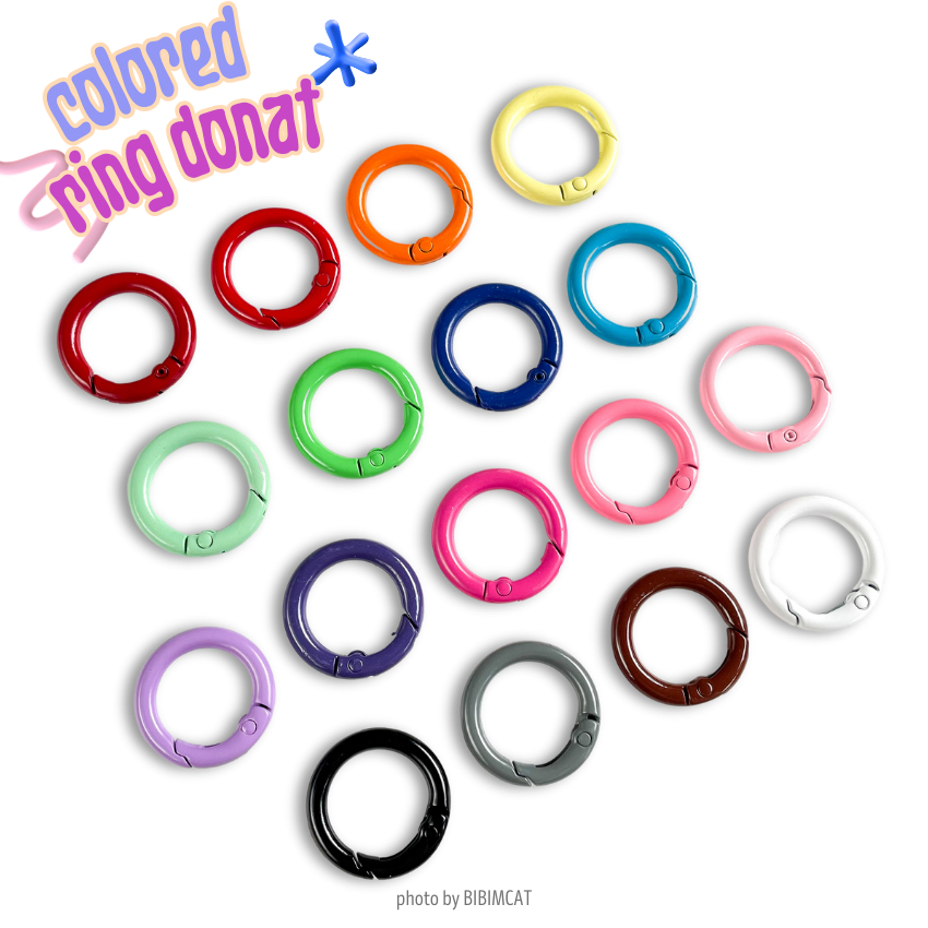 Jual Bibimcat - [1 PCS] Hook Bulat 2.5 CM Ring Donat POLOS / Aksesoris ...