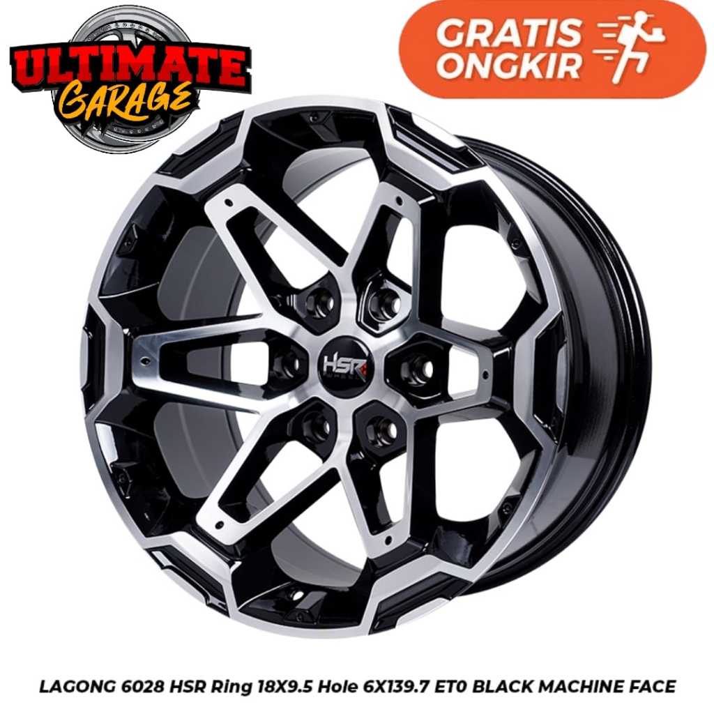 Jual Velg HSR Ring 18 Model Offroad Mobil Hilux Triron Pajero Fortuner ...