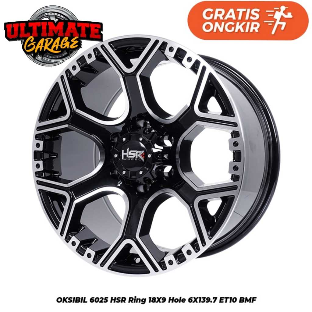 Jual Velg Racing HSR Ring 18 Model Offroad Mobil Triton Fortuner Ford ...
