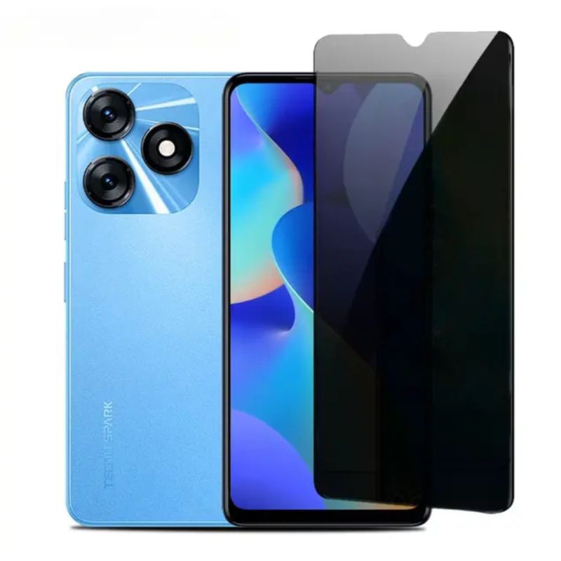 Jual Anti Gores Privasi Infinik Smart 8 Smart 8 Pro Temper glass spy ...