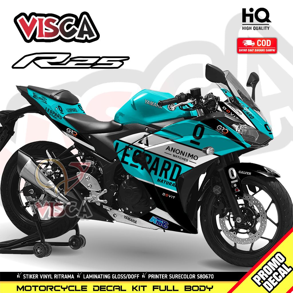 Jual Decal R25 Full Body Decal Yamaha R25 Old Stiker R25 Full Body ...
