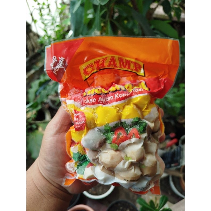 Jual Champ Bakso Ayam (isi 50pcs) Kemasan 500gram | Shopee Indonesia