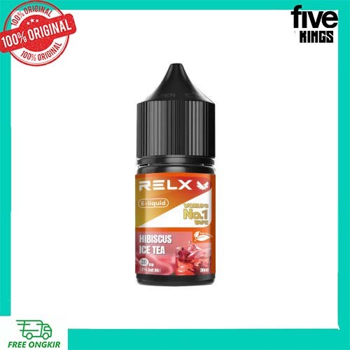 Jual RELX HIBISCUS ICE TEA SALT NIC 30ML - LIQUID | Shopee Indonesia