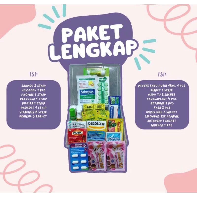 Jual APOTEK MINI BOX | Shopee Indonesia