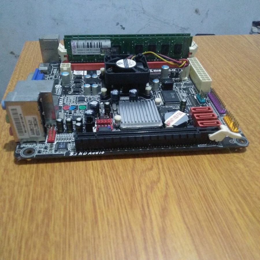Jual motherboard PC komputer DDR3 2GB ada sepasang motherboard Biostar ...
