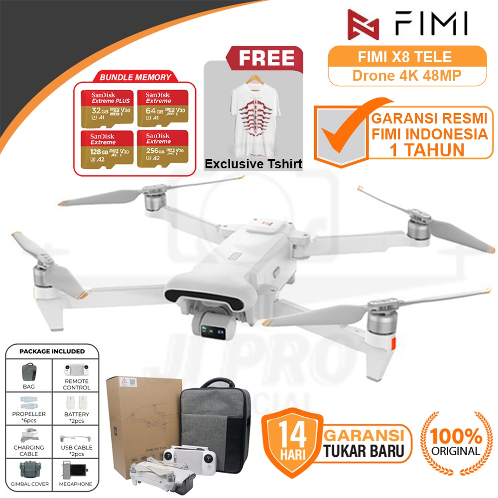 Jual FIMI X8 TELE Drone 4K 48MP Camera 3-Axis Gimbal 10km with Megaphone - Drone Fimi Garansi ...