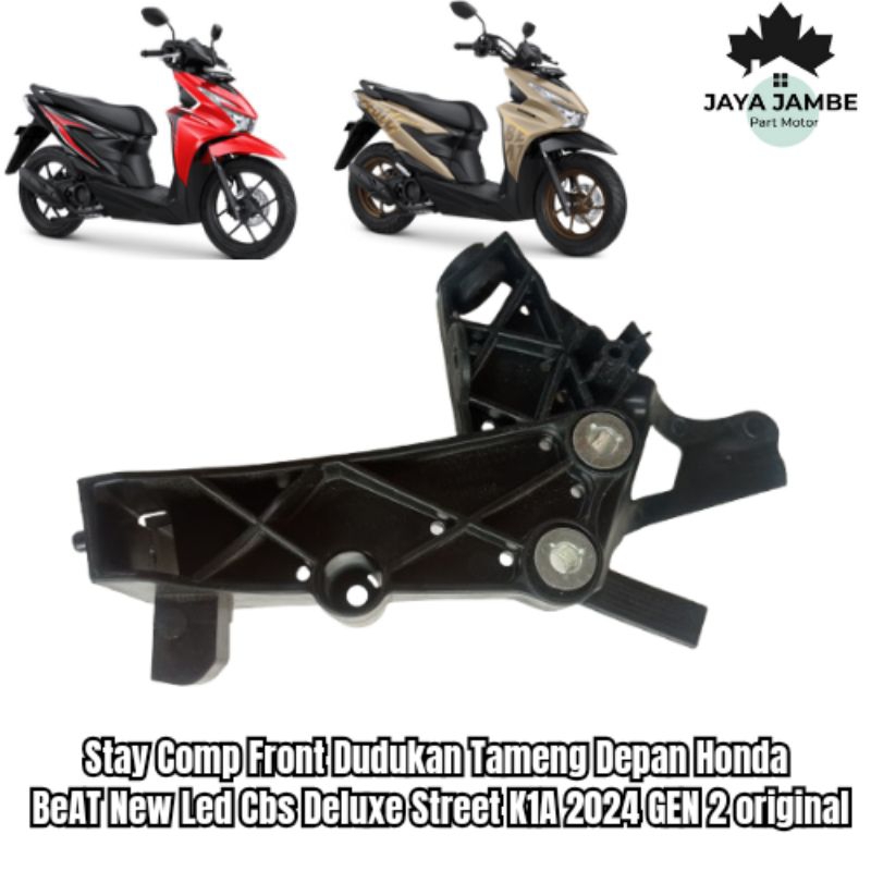 Jual Stay Comp Front Dudukan Tameng Depan Honda BeAT New Led Cbs Deluxe Street K1A 2024 GEN 2 ...