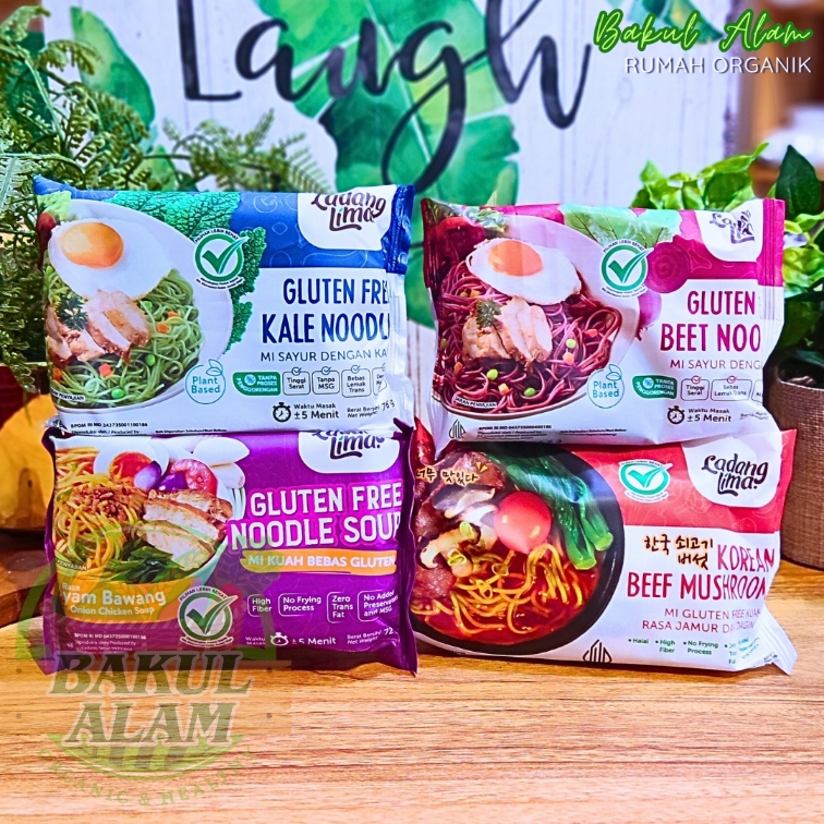 Jual Ladang Lima Mie Sayur Sehat 76 gr | Shopee Indonesia