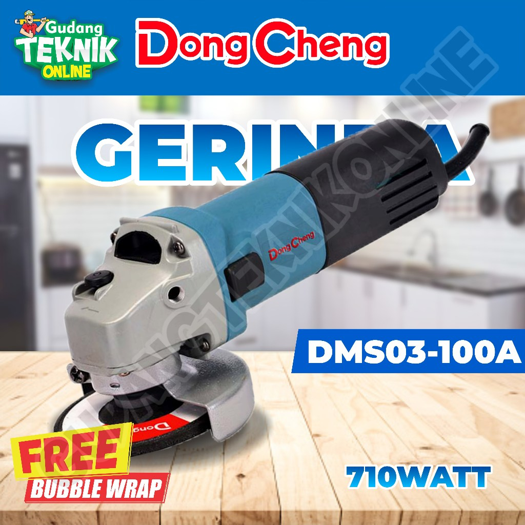 Jual Mesin Gerinda Tangan 4" DONGCHENG DSM03-100A / Mesin Gurinda ...