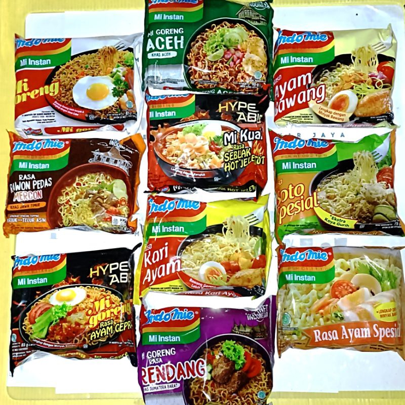 Jual Mie Indomie Goreng Kuah All Varian Mie Instan Murah | Shopee Indonesia