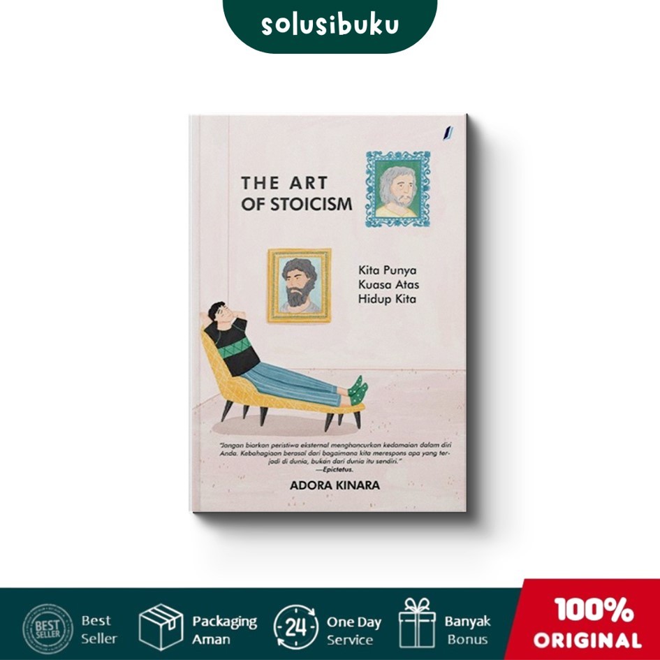 Jual [Solusibuku Jakarta] Buku The Art of Stoicism (Jendela Penerbit) | Shopee Indonesia
