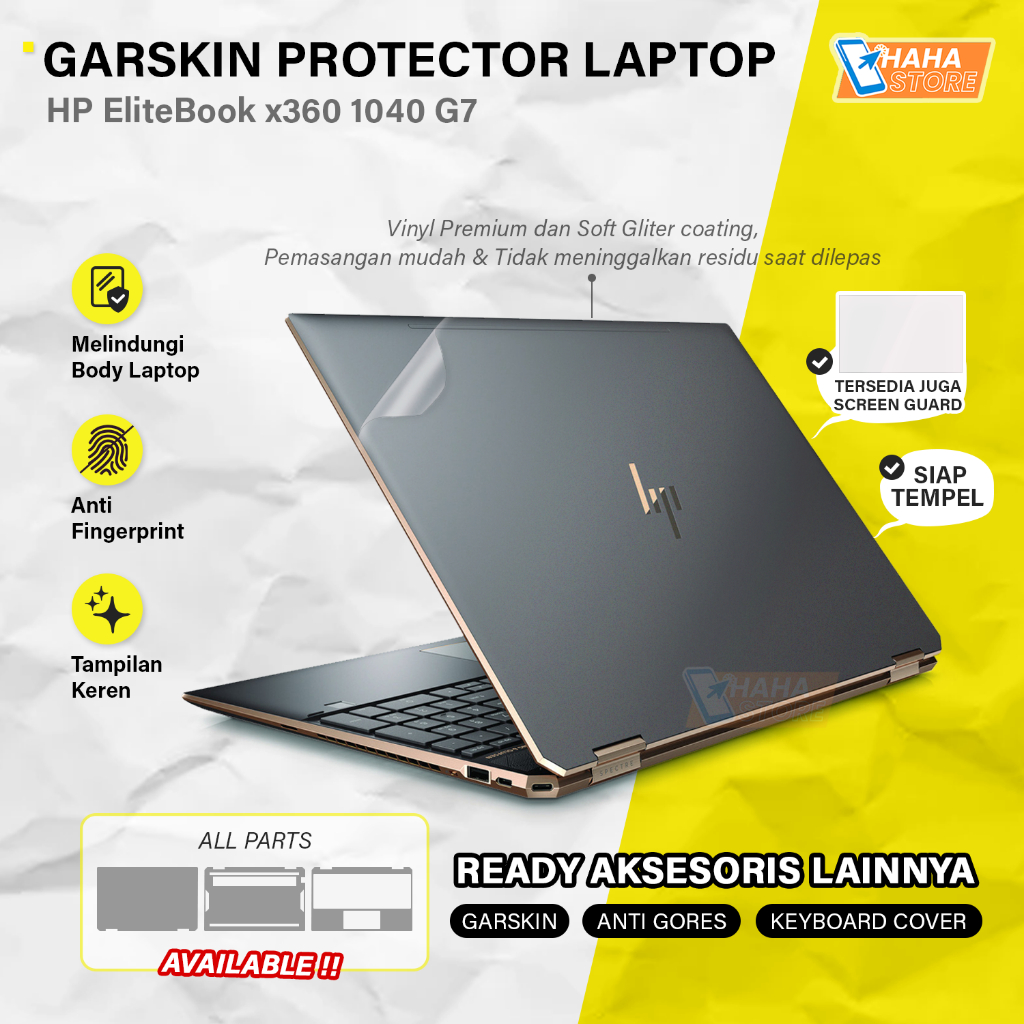 Jual PROMO!! HP EliteBook x360 1040 G7 / G8 Garskin Anti Gores Body ...