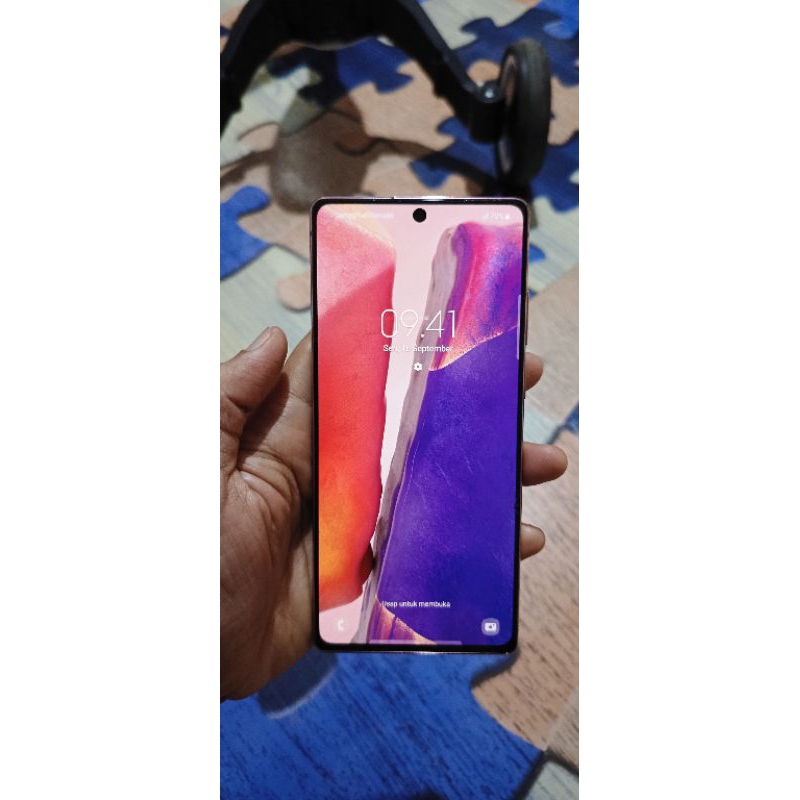 Jual SAMSUNG NOTE 20 4G DUAL SIM SEIN | Shopee Indonesia