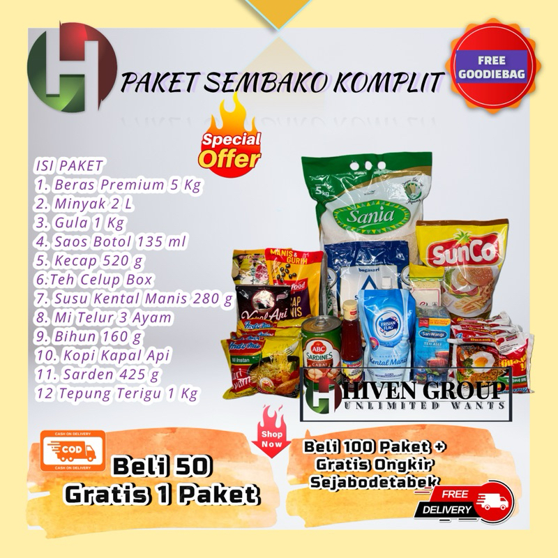 Jual PAKET SEMBAKO SUPER KOMPLIT | Shopee Indonesia