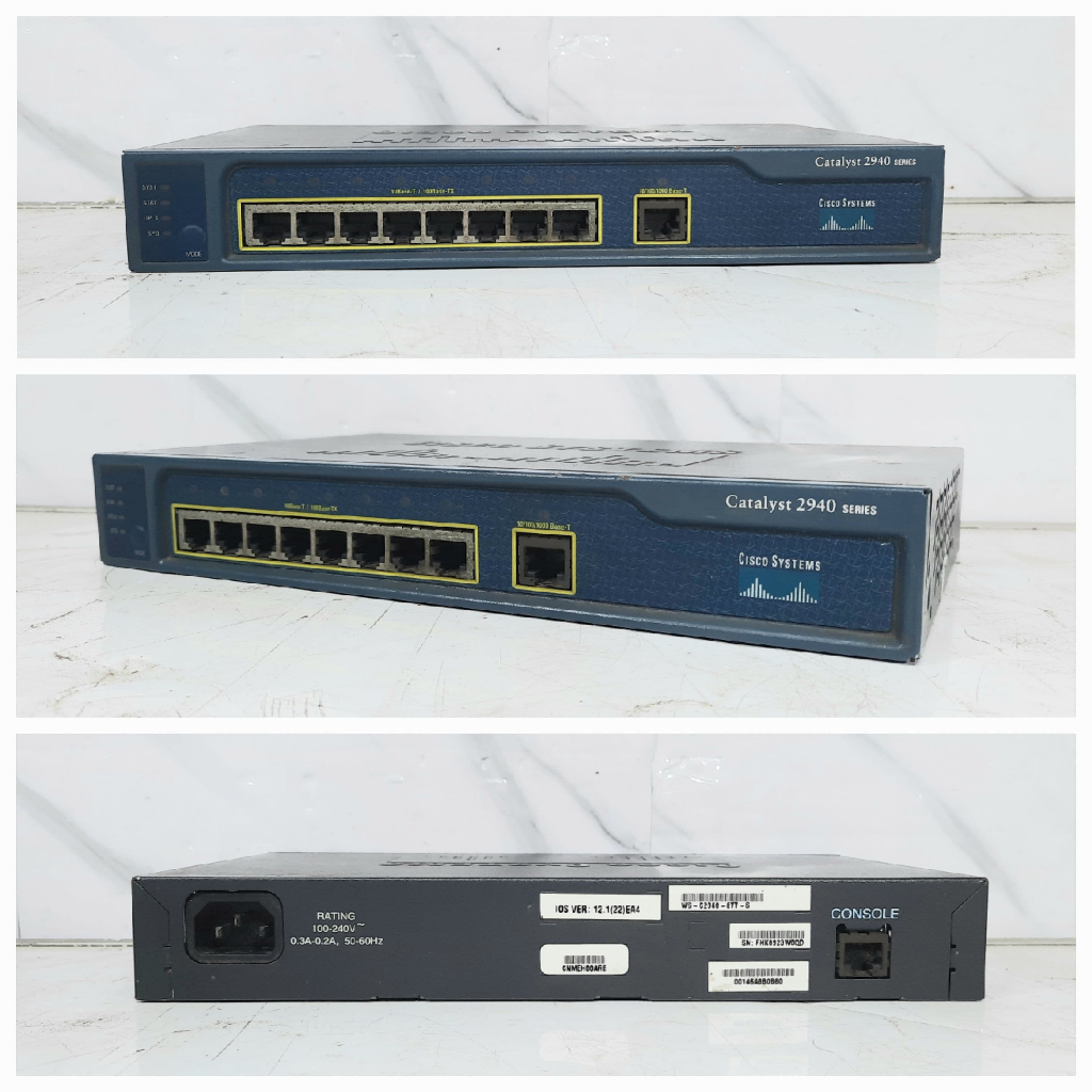 Jual Promo Switch Cisco Catalyst 2940 Series WS-C2940-8TT-S | Shopee ...