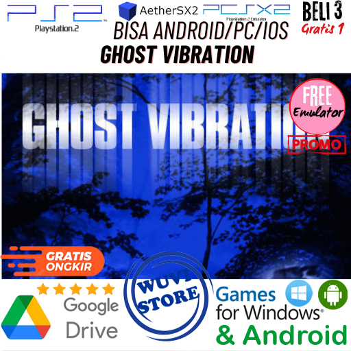Jual PS 2 Ghost Vibration | Bisa di PC / Android / IOS Plus Emulator | Beli 3 Gratis 1 | Shopee ...