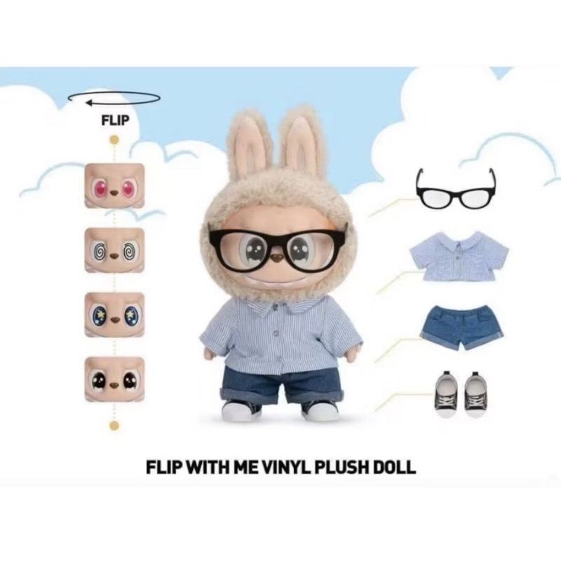Jual labubu flip with me 100% Original Pop mart Indonesia | Shopee ...