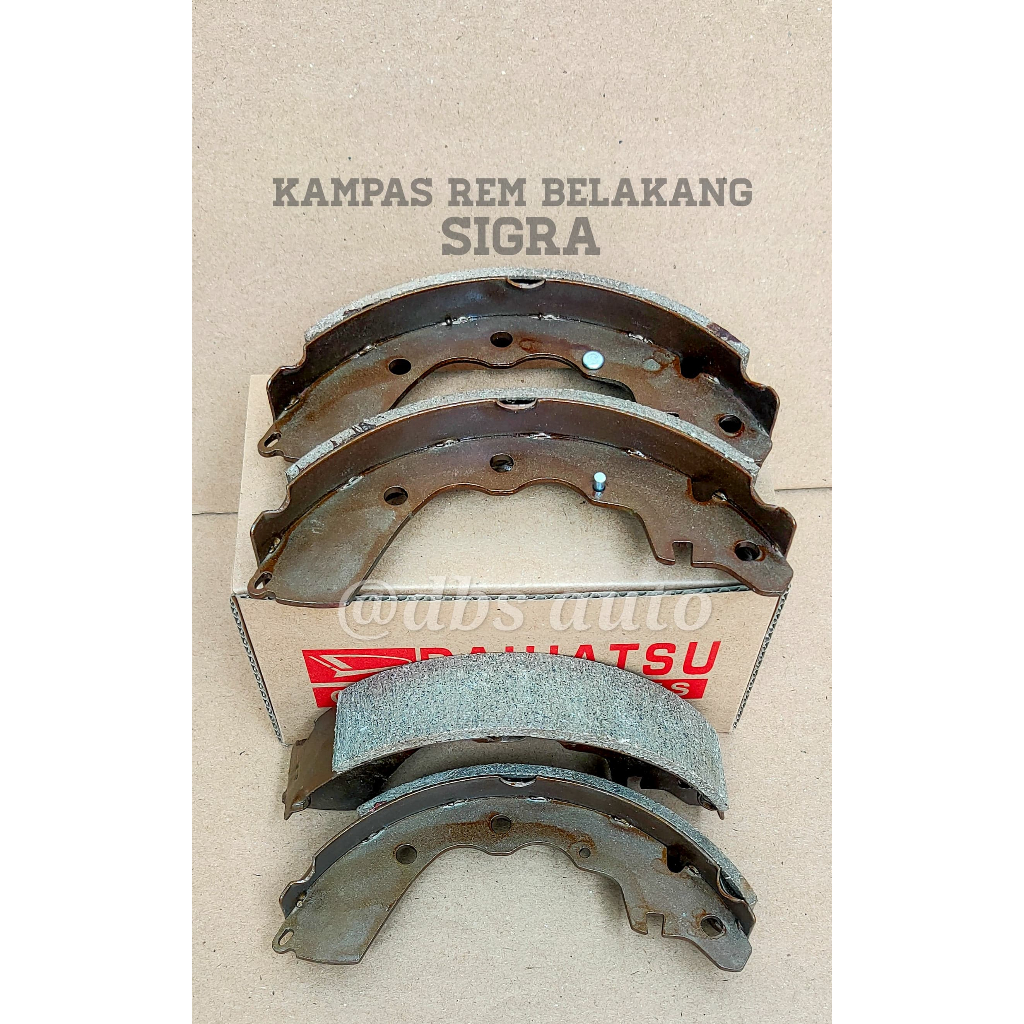 Jual KAMPAS REM BELAKANG/BRAKE SHOE SIGRA | Shopee Indonesia