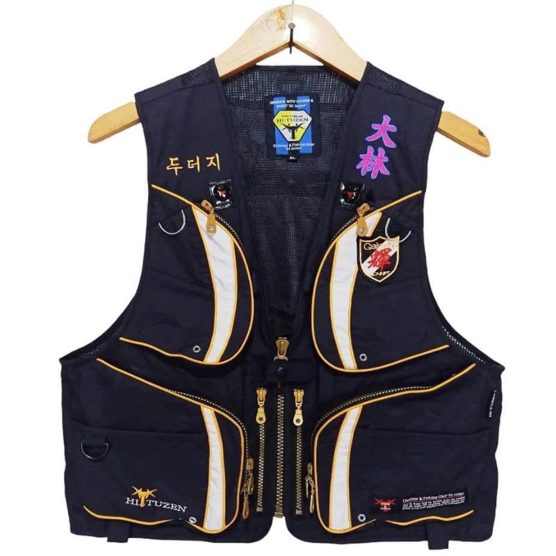 Jual Vest tactical multipocket HI-TUZEN Outdoor & fishing gear size XL ...