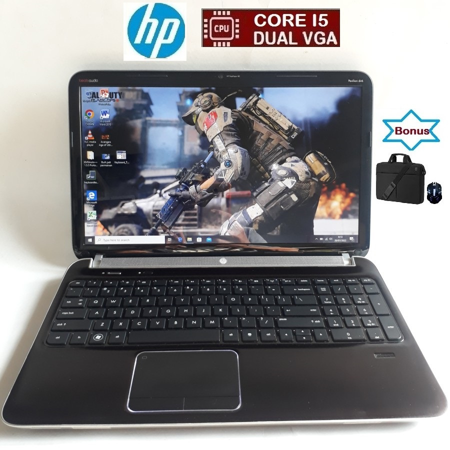 Jual laptop HP Pavilion amd vga ati radeon ram 8gb hardisk 640gb ...