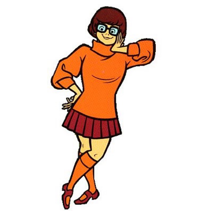 Jual Velma Dinkley Scooby Doo Costume Cosplay Mystery Machine Halloween ...