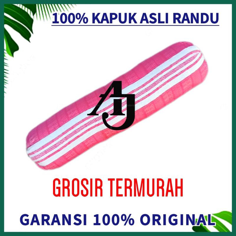 Jual Guling Kapuk Asli Randu Isi Padat / Bantal Tidur Empuk Dan Nyaman ...
