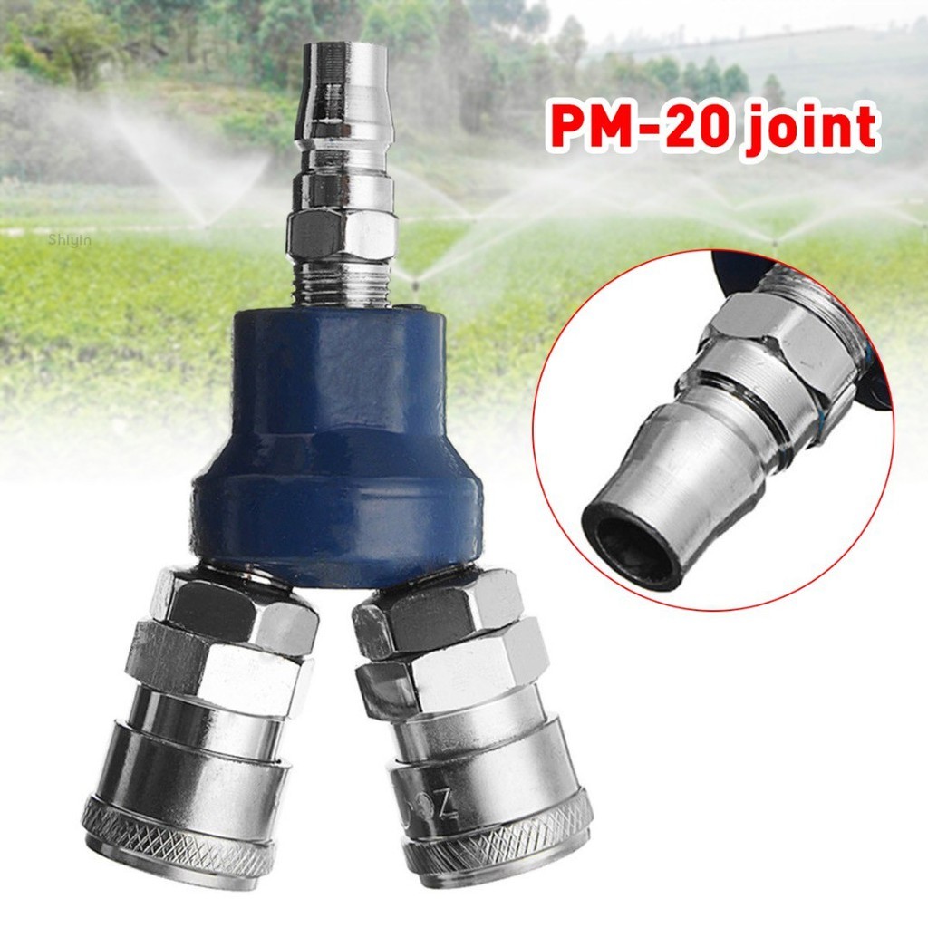 Jual Quick Coupler 2 Pass Coupling Sambungan Selang Angin Coupler Xenon ...