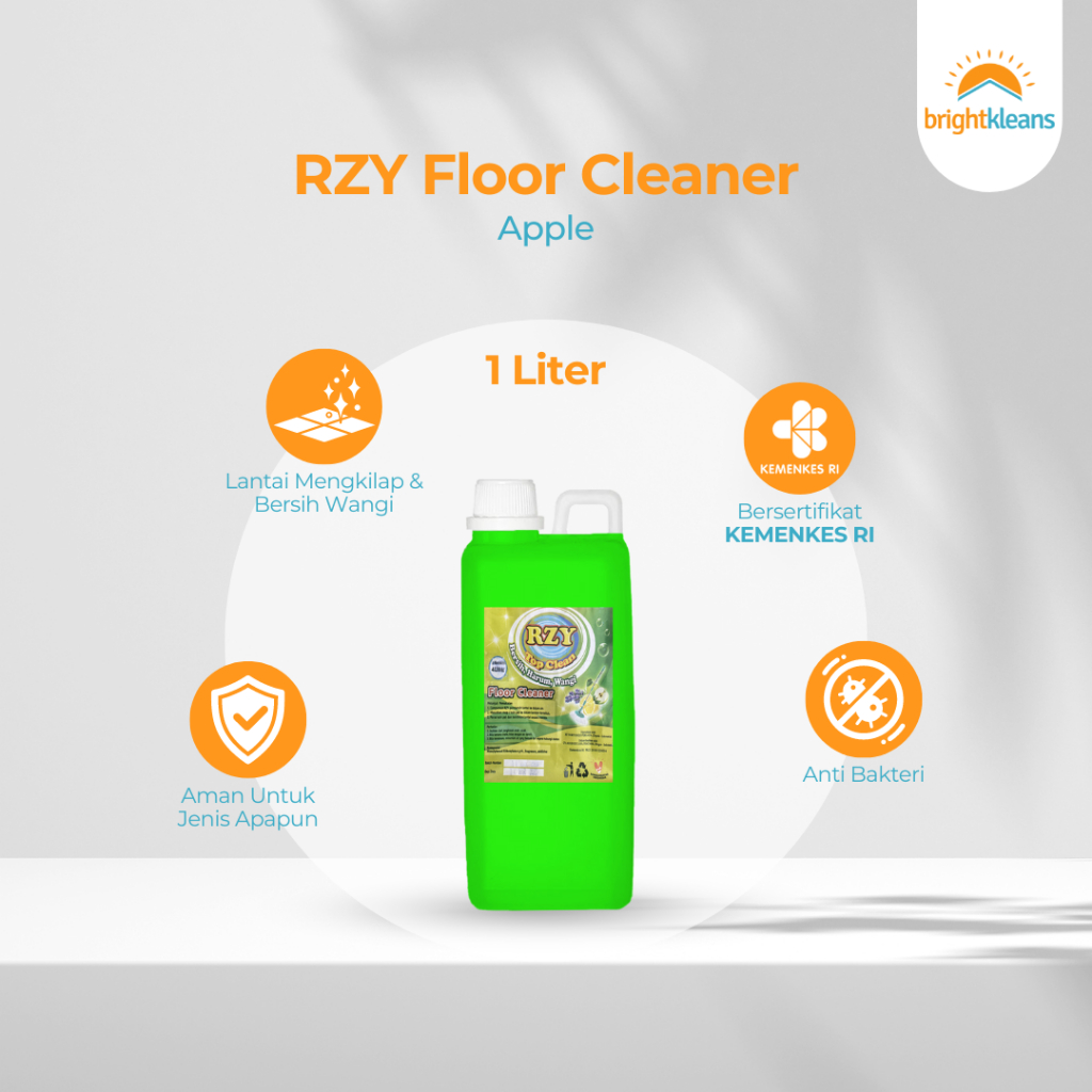 Jual Sabun Pembersih Lantai Rzy Top Clean Floor Cleaner - 1 Liter ...
