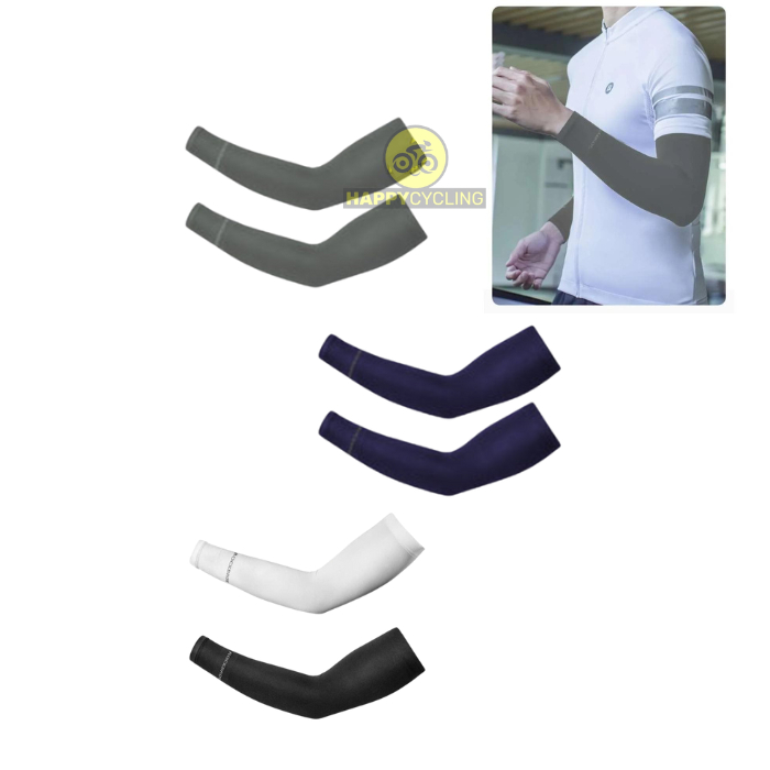 Jual Manset Tangan Sepeda Anti UV Rockbros Arm Sleeve Outdoor Happy ...