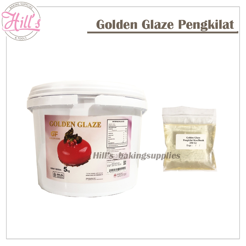 Jual GOLDEN GLAZE 250gr & 1 kg PENGKILAT KUE BUAH / PREMIUM CRYSTAL ...