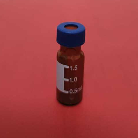 Jual VIAL HPLC 2ml coklat. Autosampler Vial HPLC / GC. Botol + tutup ...