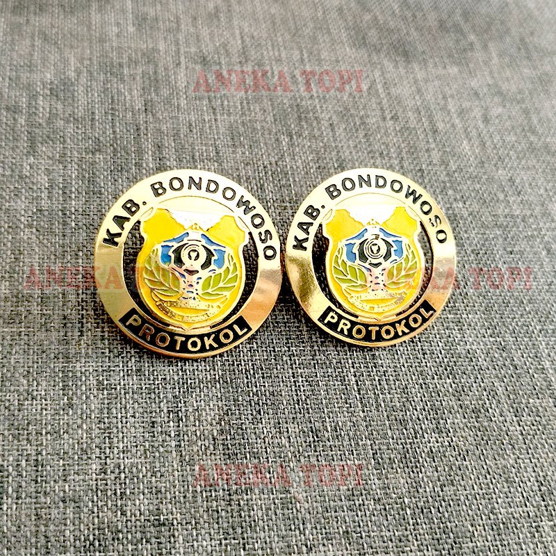 Jual Pin Protokol Bondowoso Pin Protokol Daerah Pin Bros Protokol Bulat ...