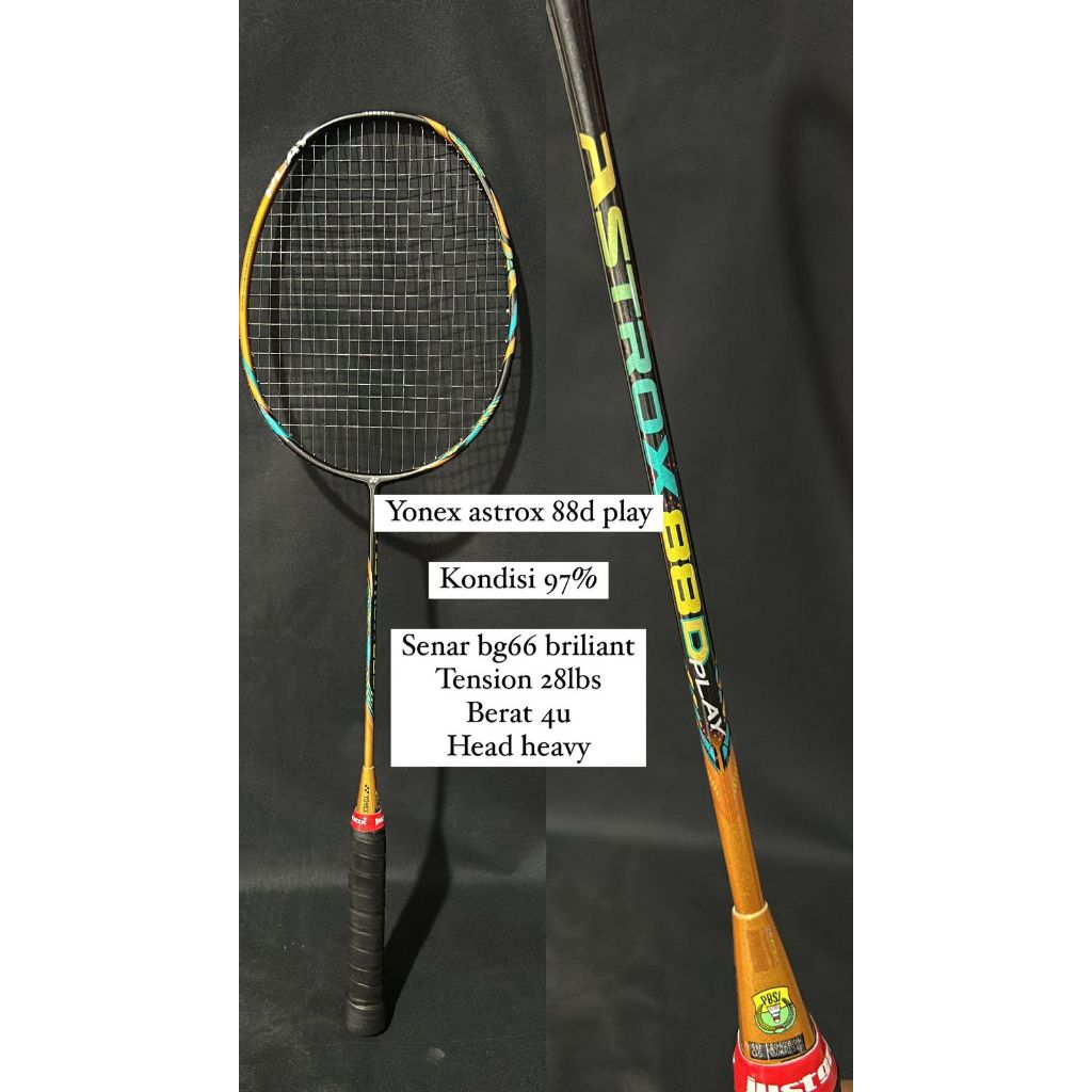 Jual Yonex astrox 88d play | Shopee Indonesia