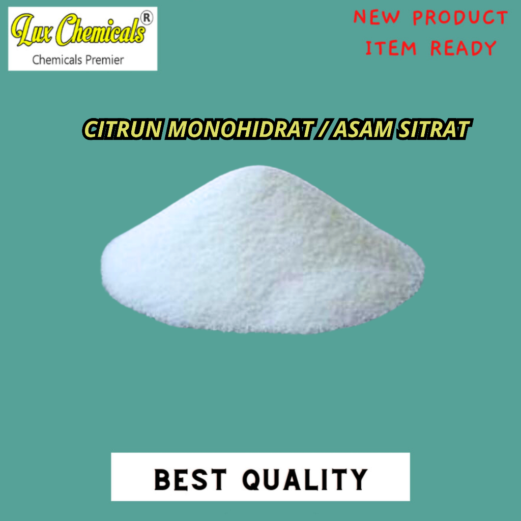 Jual CITRUN MONOHIDRAT / ASAM SITRAT MONOHIDRAT KEMASAN 500 GRAM DAN 1 ...